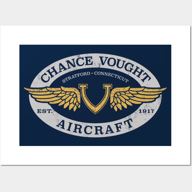 Vought Aircraft Logo - Vought Logo - Posters and Art Prints | TeePublic