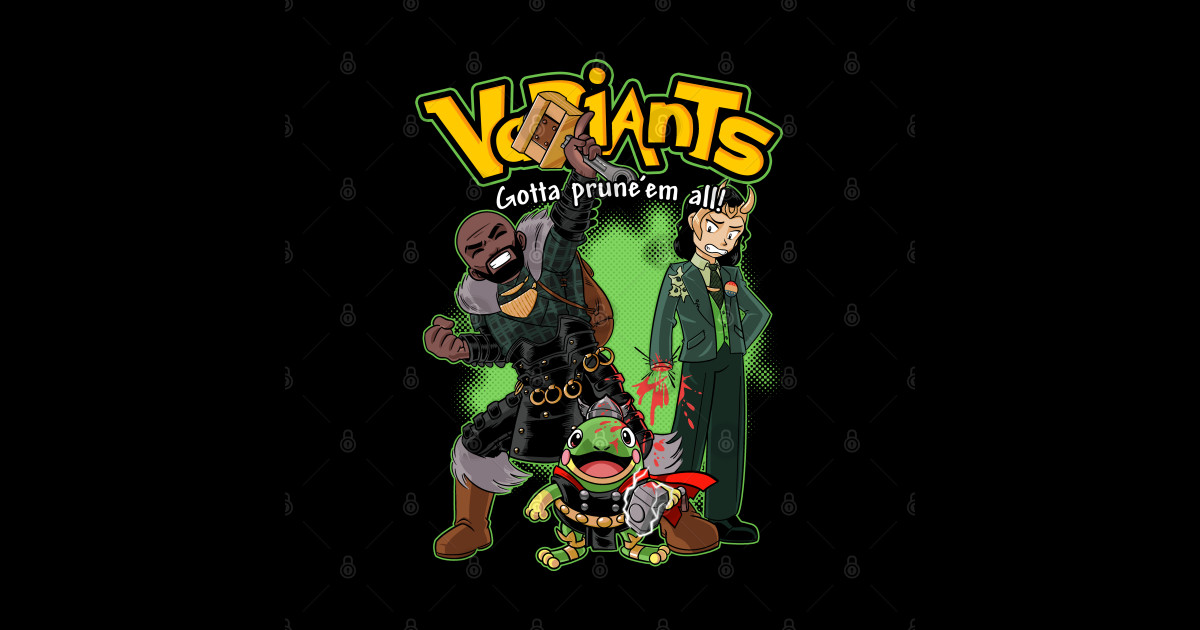 More Variants! - Cartoons - Sticker | TeePublic