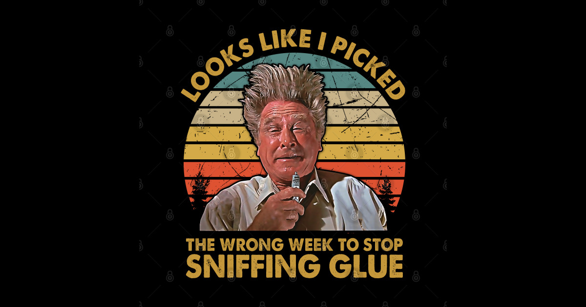 Looks like I picked the wrong week to quit sniffing glue vintage ...