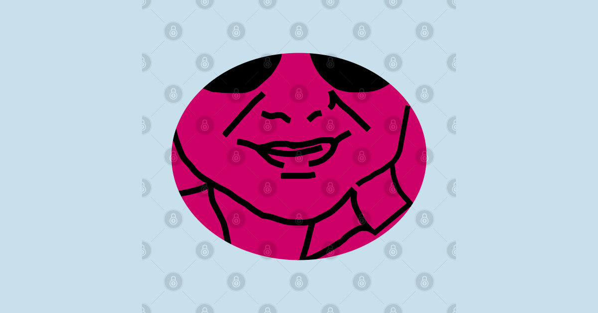 Smiling Friend Outline - Face - T-Shirt | TeePublic