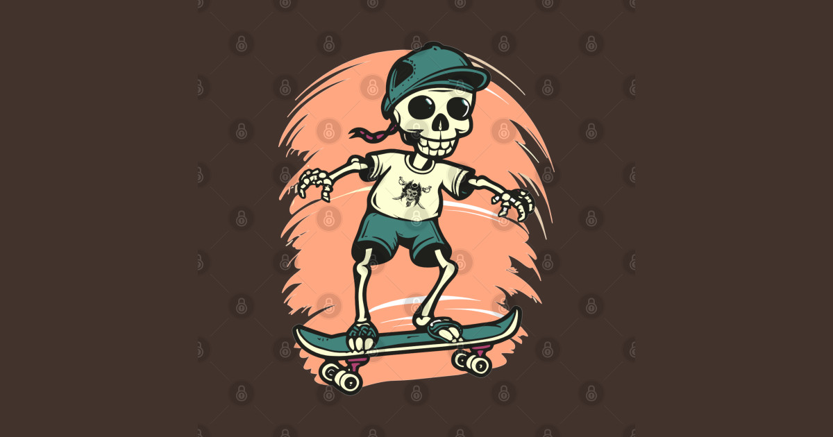 preppy skeleton - Preppy Skeleton - T-Shirt | TeePublic