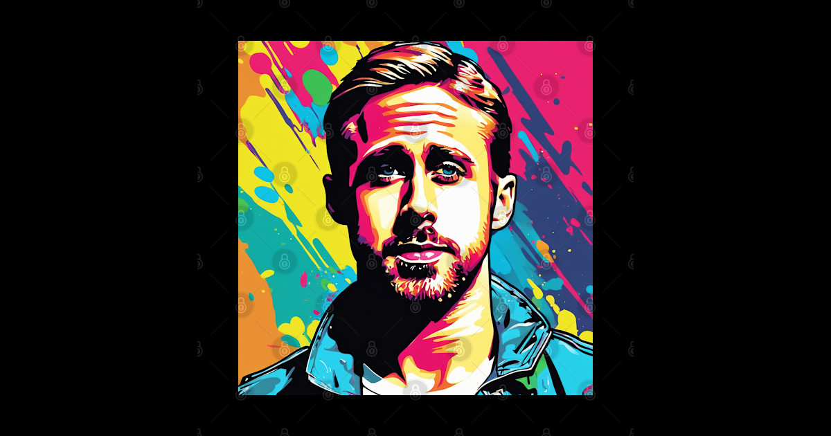Ryan Gosling vector art fan works graphic design by ironpalette - Movie ...