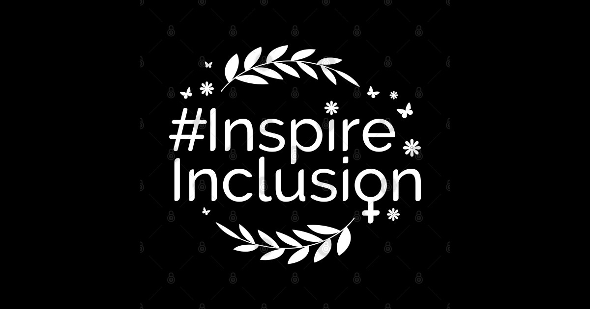 Inspire Inclusion - Inspire Inclusion - Sticker | TeePublic
