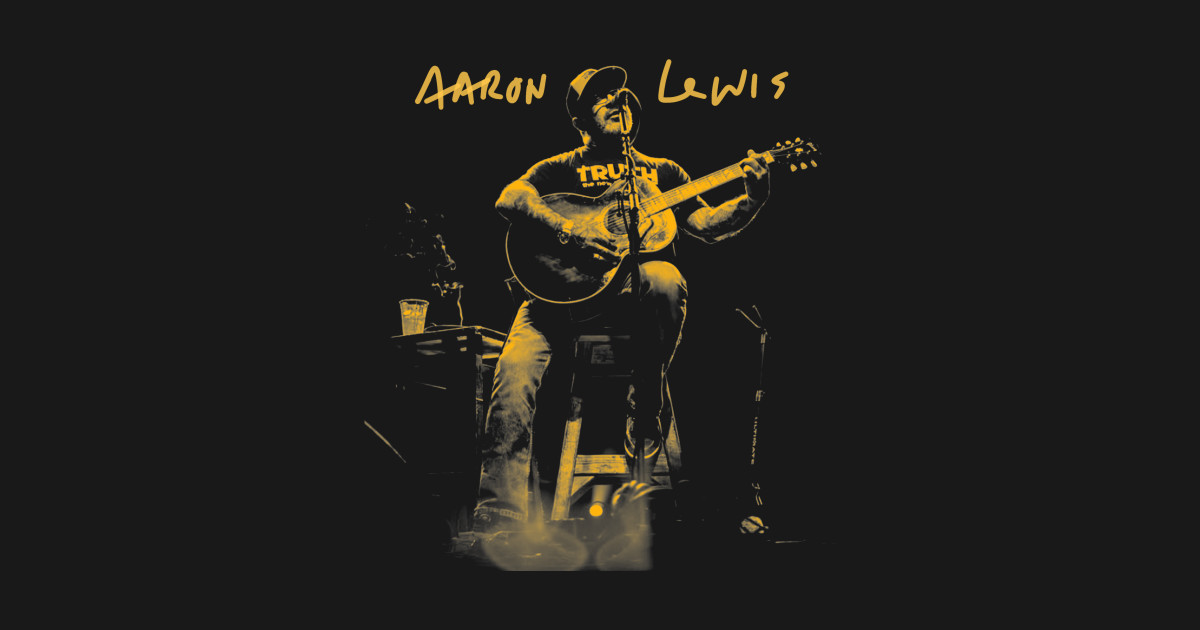 Aaron lewis - Country Music - T-Shirt | TeePublic