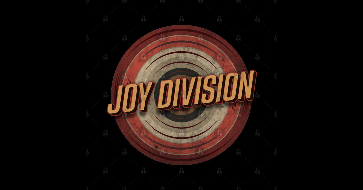 joy division Vintage Circle - Joy Division - Sticker | TeePublic