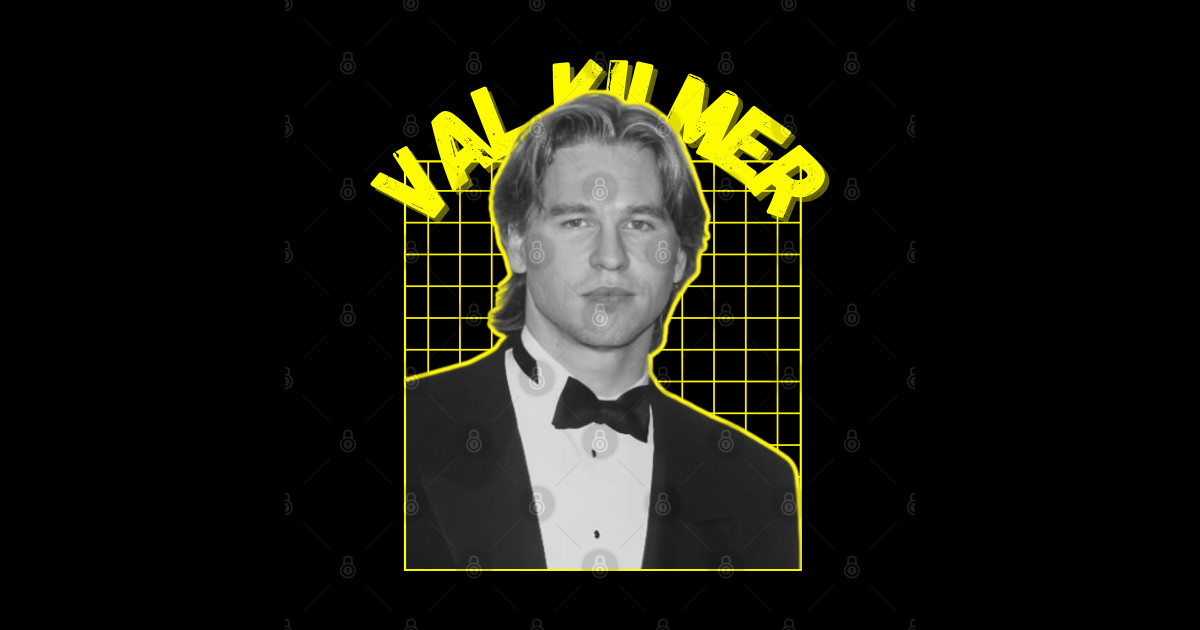 Val Kilmer - Val Kilmer Retro - Sticker | TeePublic