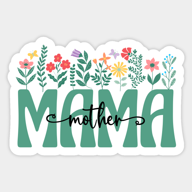 Dutch Mom Mama - Dutch Language - Sticker | TeePublic