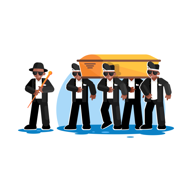 The Coffin Dance Meme - Coffin Dance - Pin | TeePublic