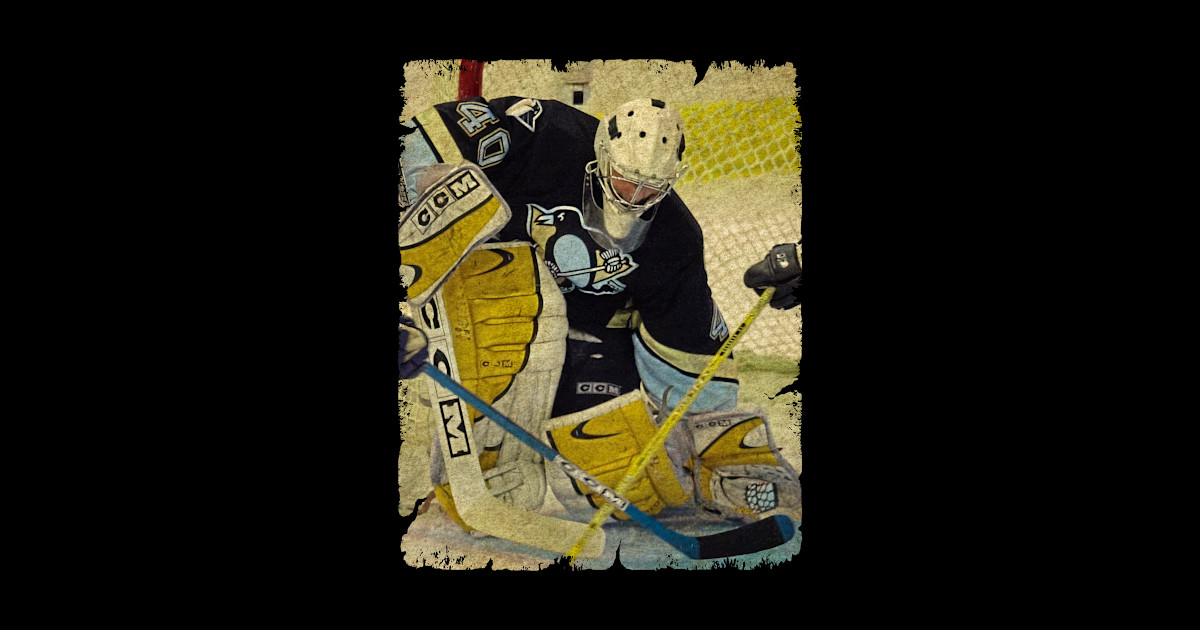 Andy Chiodo, 2003 in Pittsburgh Penguins (3.46 GAA) - Hockey - Sticker ...