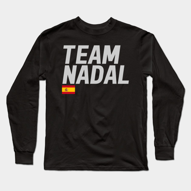 Team Rafael Nadal - Rafael Nadal - Long Sleeve T-Shirt | TeePublic