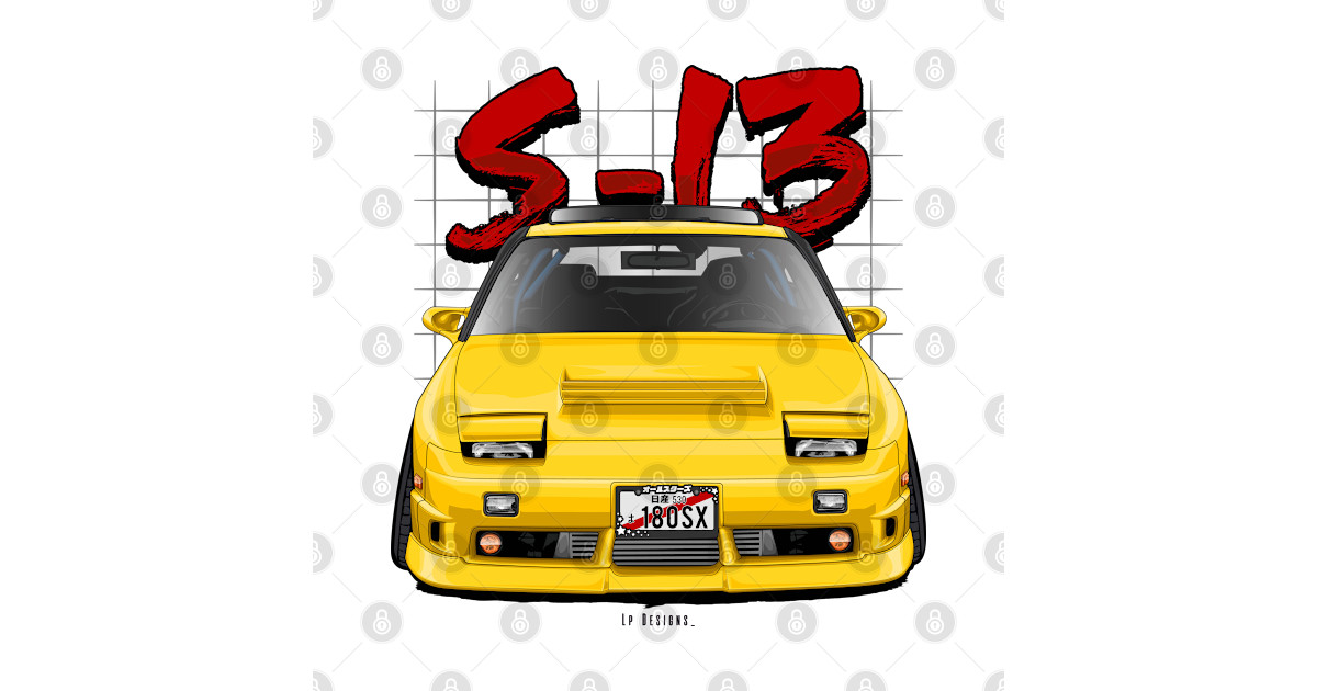 180Sx (Silvia S13) - 180sx Silvia S13 - T-Shirt | TeePublic