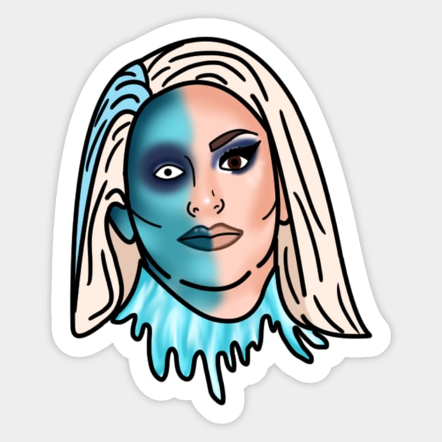 jan face crack awkward - Jan - Sticker | TeePublic