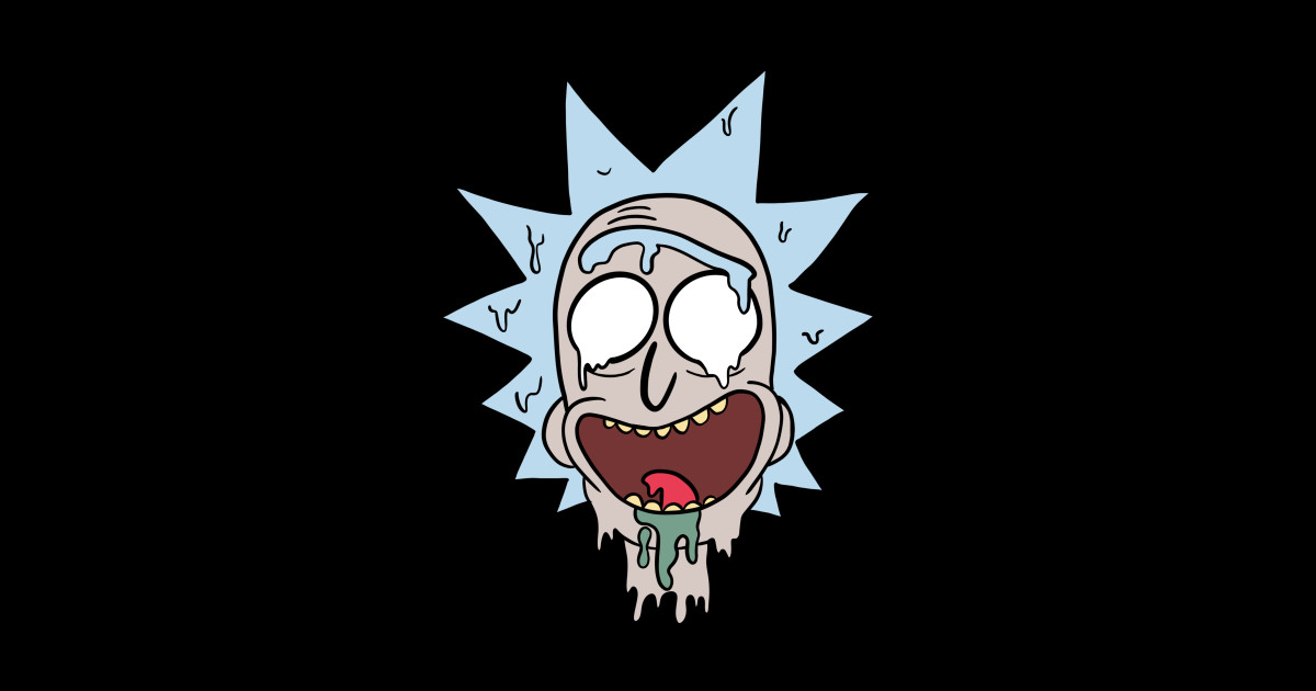 Drippy Rick - Drippy Rick - Sticker | TeePublic
