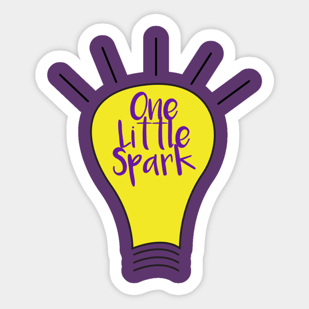 One Little Spark - Disney - Sticker | TeePublic