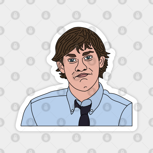 Jim Halpert - The Office - Magnet | TeePublic