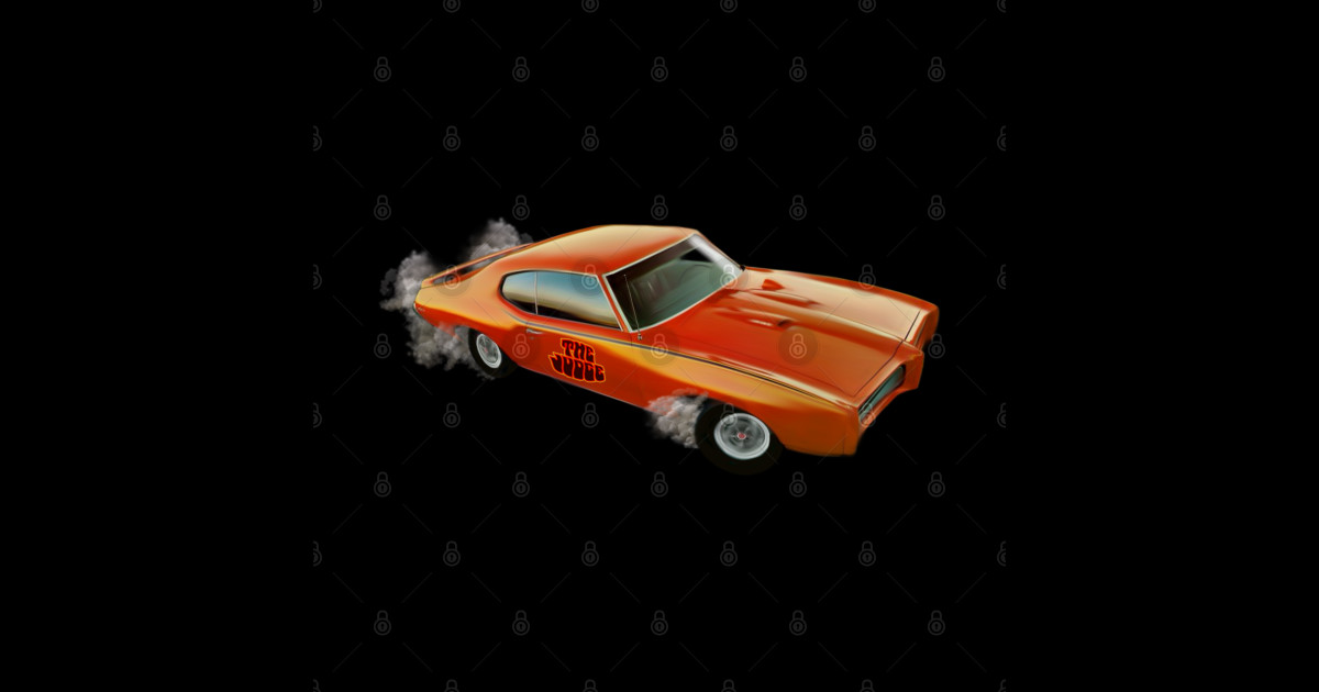 1969 Pontiac GTO Judge by MotorManiac - Pontiac Gto - Sticker | TeePublic