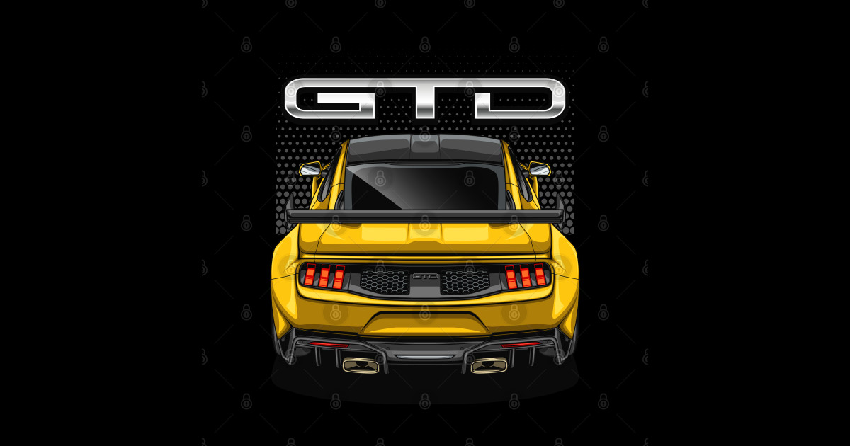 GTD Mustang (Yellow Splash Metallic) for the 2025 model year - Muscle ...