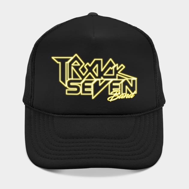 Track Seven Band Gold Logo - Dmp - Hat | TeePublic