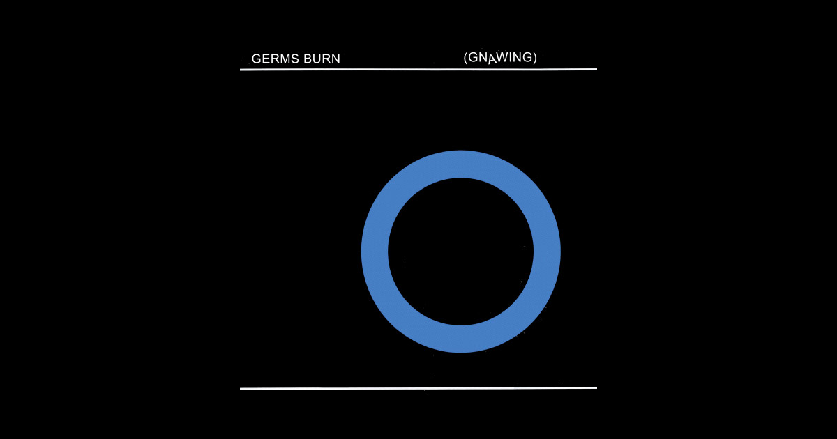 germs burn - Germs - Sticker | TeePublic