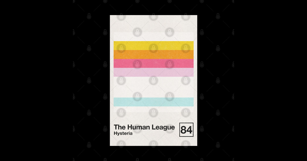 Hysteria / Minimalist Style Graphic Poster Artwork Design - Hysteria ...