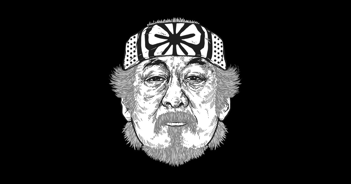 Mr. Miyagi - Miyagi - Sticker | TeePublic