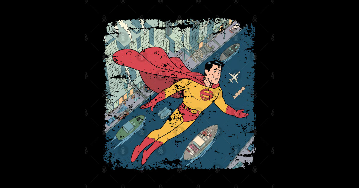 SUPERHERO CARTOON SATURDAY MORNING - Saturday Morning Cartoon - Sticker ...
