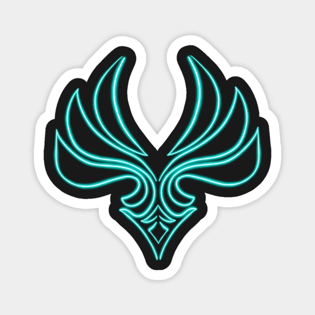 Genshin Impact - Anemo Logo - Genshin - Magnet | TeePublic