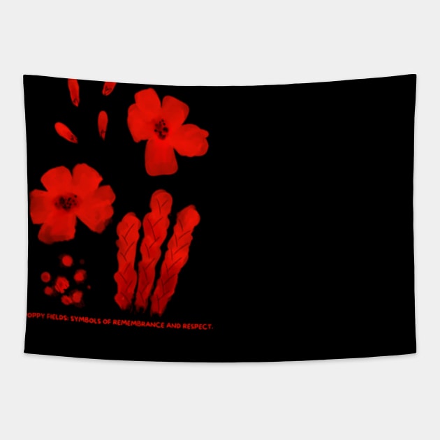 Poppy Fields: Symbols of Remembrance and Respect. - Anzac - Tapestry ...