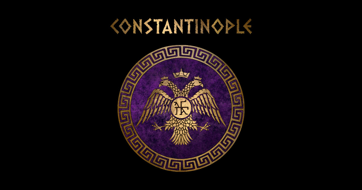 Constantinople Byzantine Empire Symbol of Byzantium - Byzantium - Pin ...