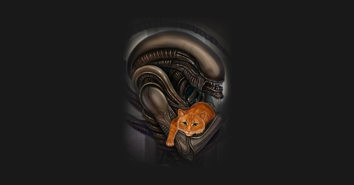 Alien and Jonsey - Alien - T-Shirt | TeePublic