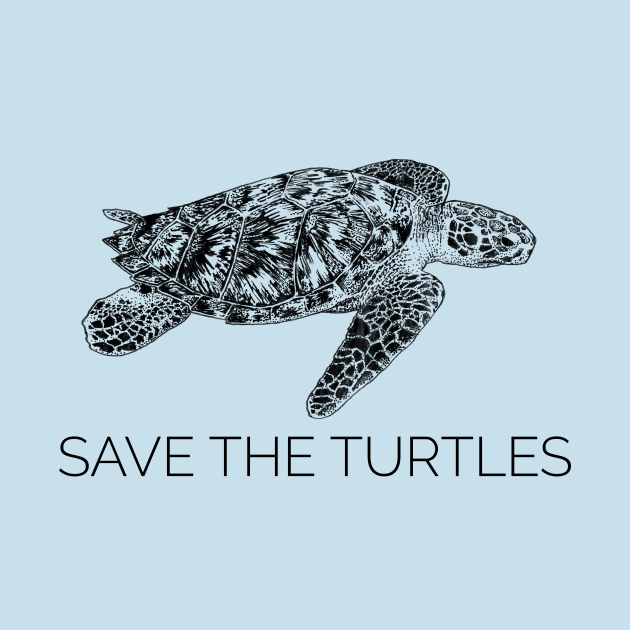 SAVE THE TURTLES - Save The Turtles - Kids T-Shirt | TeePublic