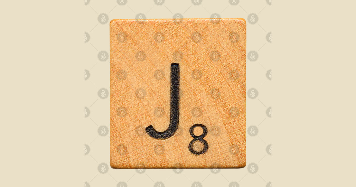 Scrabble Tile 'J' - Scrabble - T-Shirt | TeePublic