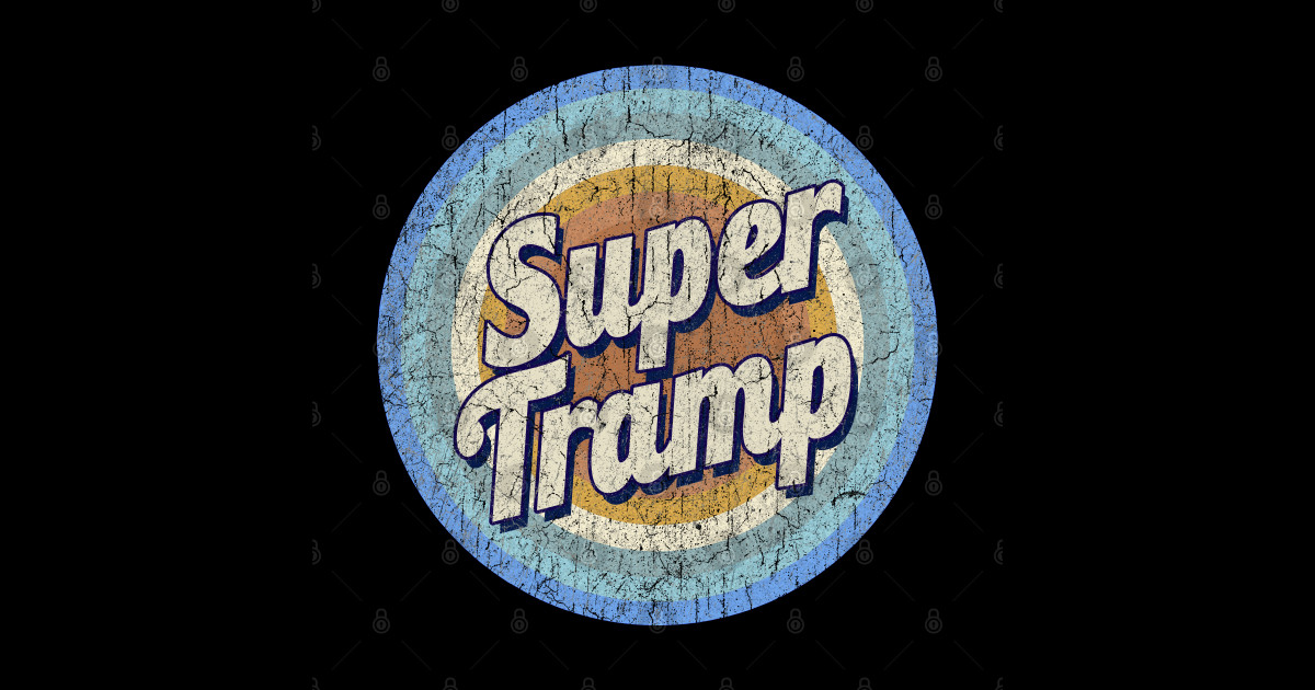 Vintage - Supertramp - Vintage Supertramp - Sticker | TeePublic