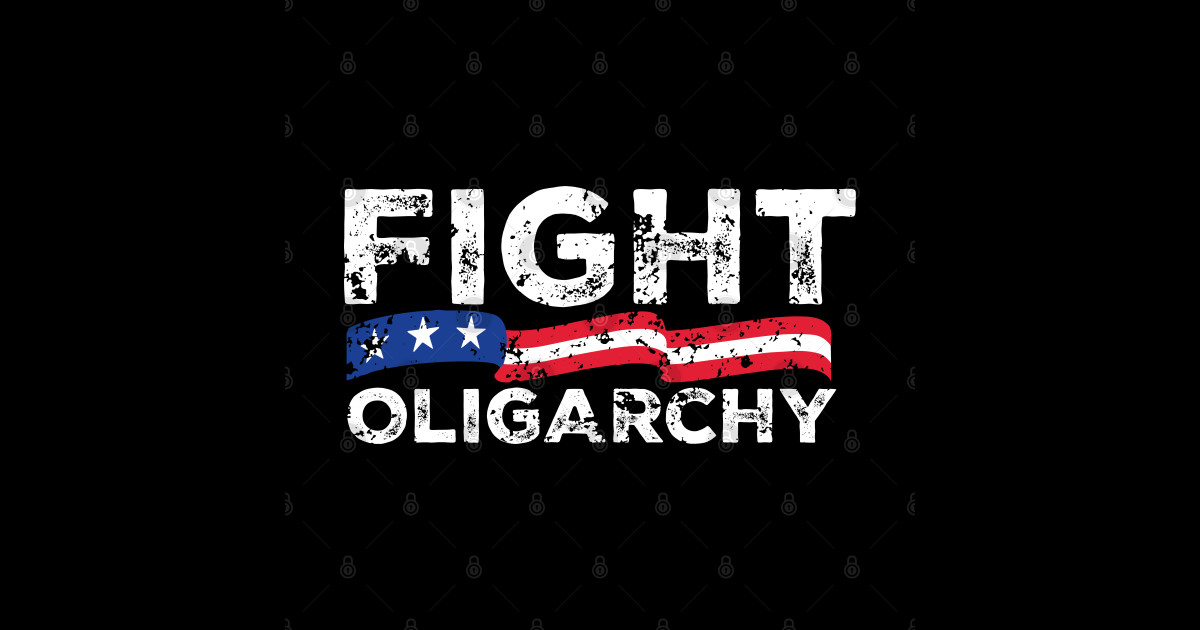 Fight-Oligarchy - Fight Oligarchy - Sticker | TeePublic