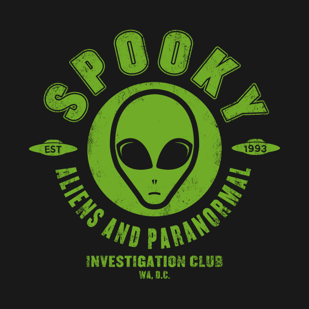 Spooky Club - The X Files - T-Shirt | TeePublic