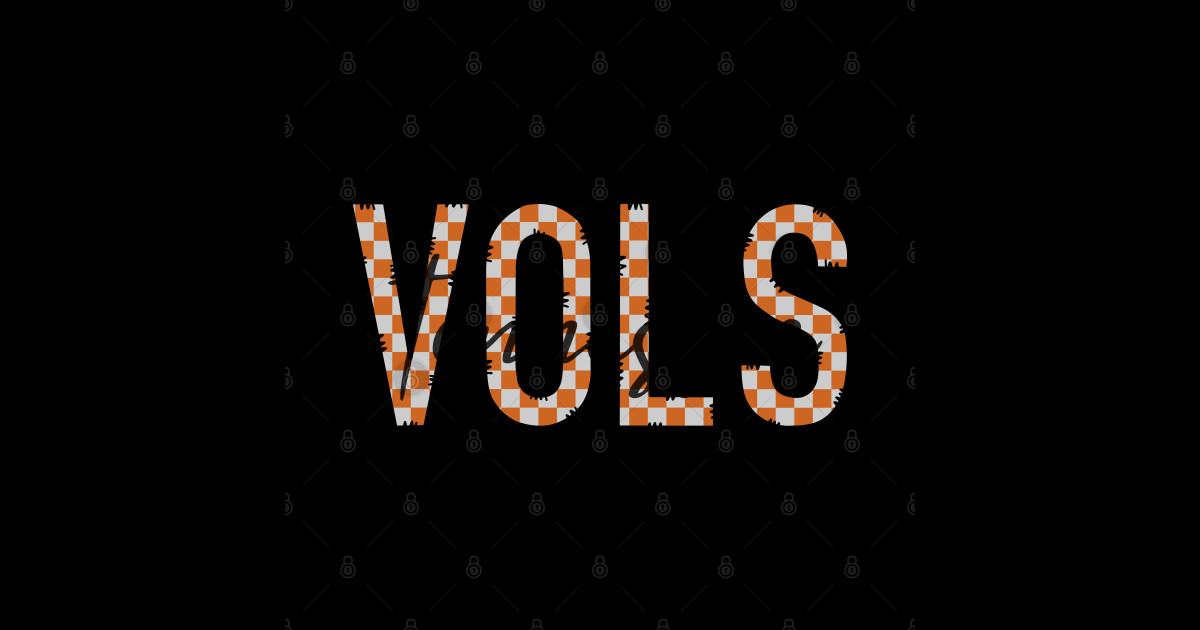 Tennessee Vols Orange and White - Tennessee Vols - Sticker | TeePublic