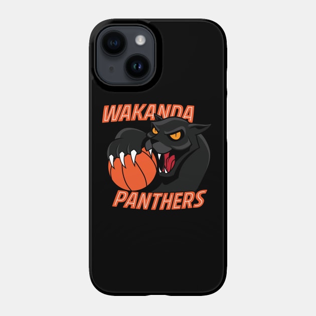 Wakanda Panthers - Black Panther - Phone Case | TeePublic
