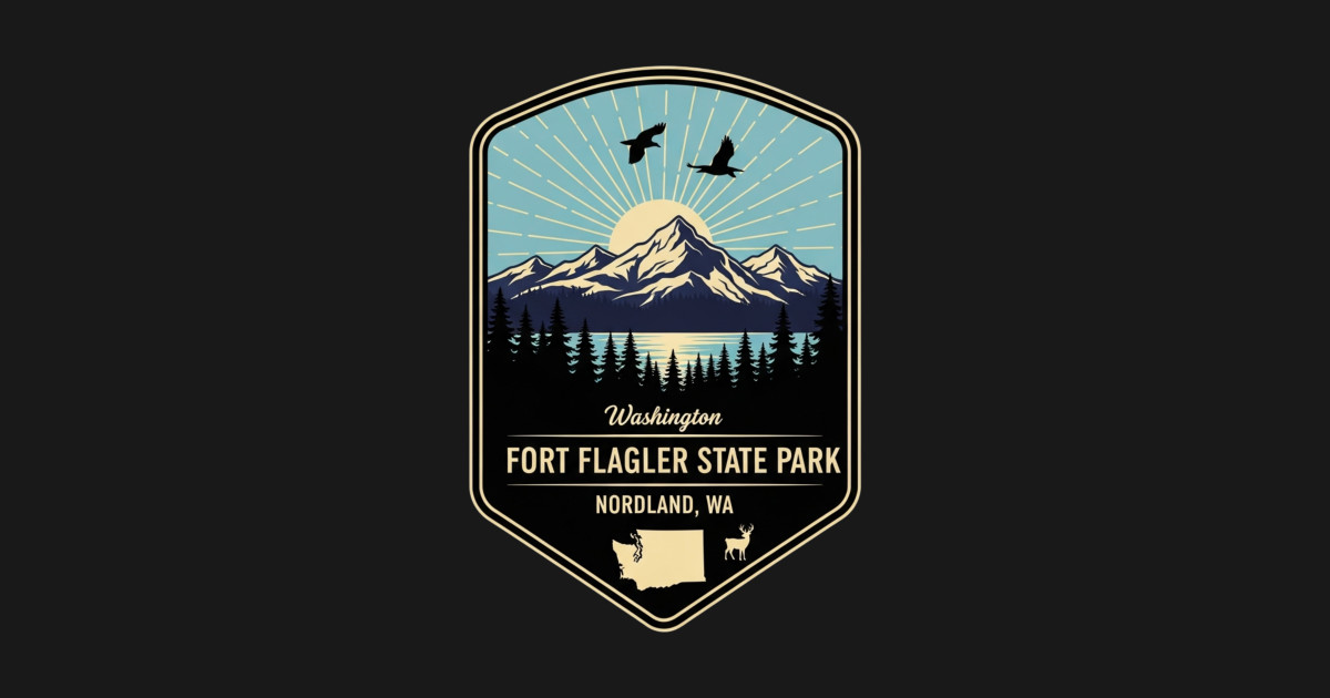 Washington Fort Flagler State Park Nordland WA Scenic Landscape with ...