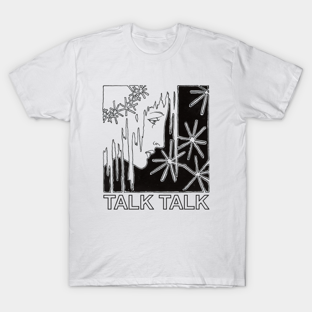 Talk Talk • • • Retro Style Aesthetic Design - Talk Talk - T-Shirt ...