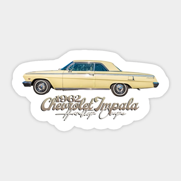 1962 Chevrolet Impala Hardtop Coupe - 1962 Chevrolet Impala - Sticker ...
