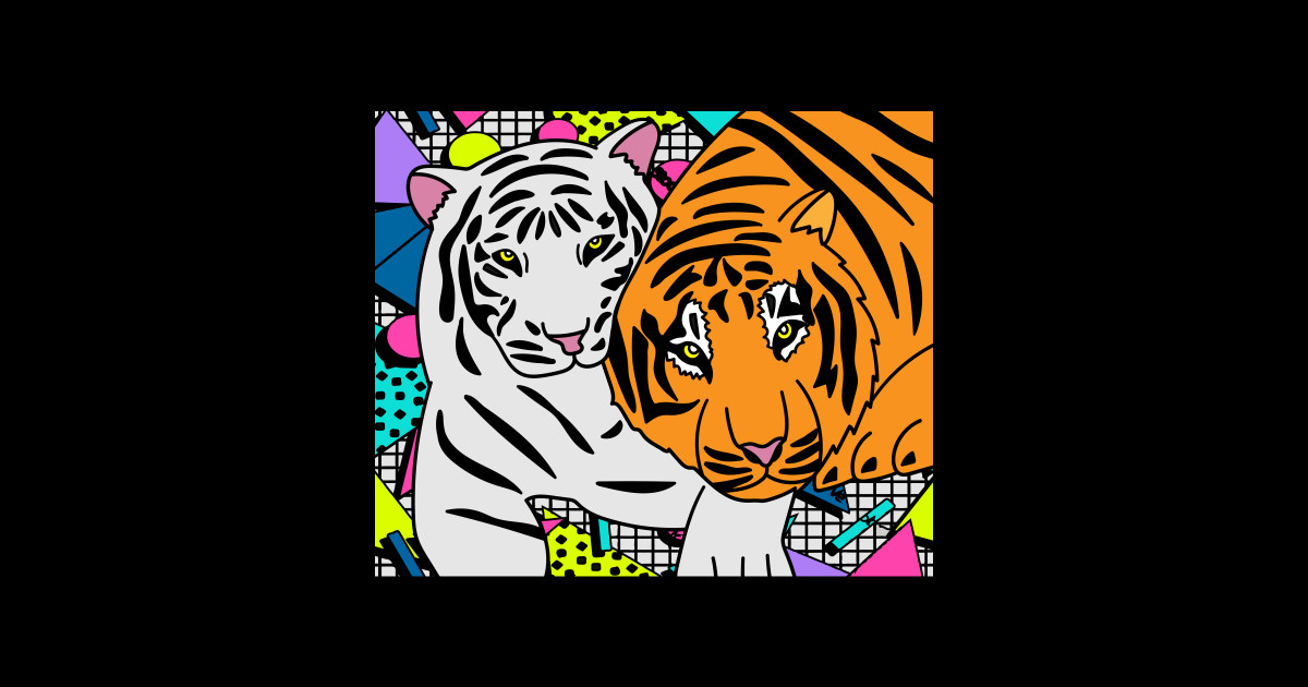 Patty Tiger Wild Animals - Tiger - Sticker | TeePublic