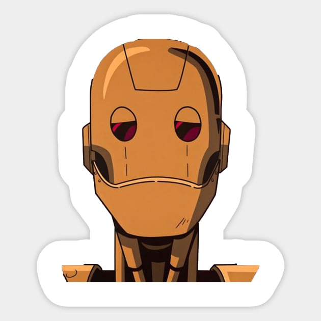 g.i robot comics - Gi Robot - Sticker | TeePublic