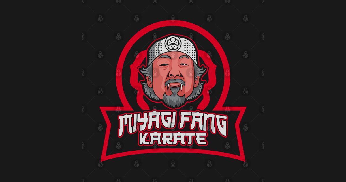 Miyagi Fang Karate - Cobra Kai - T-Shirt | TeePublic
