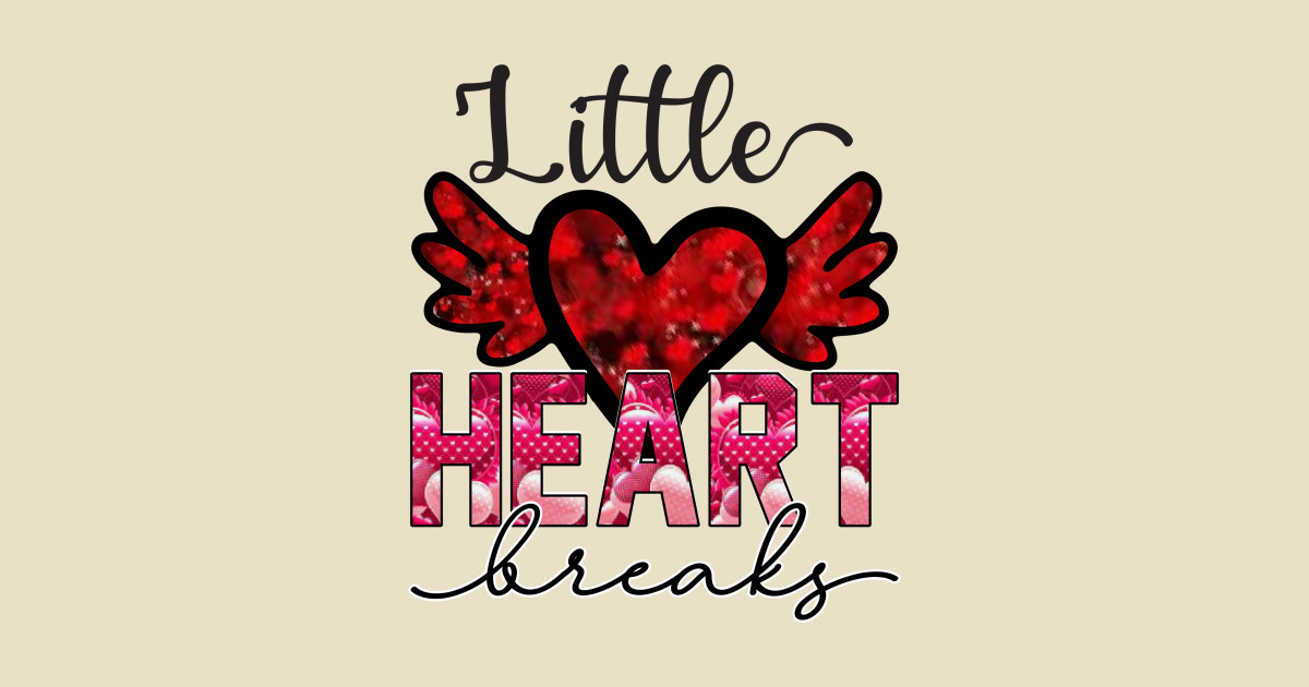 little heart - Typography - T-Shirt | TeePublic