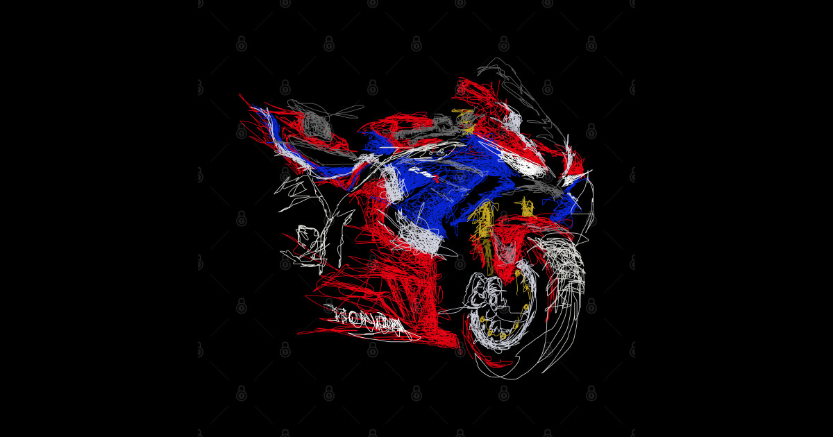 CBR Fireblade 1000 RR - Honda Fireblade - Sticker | TeePublic