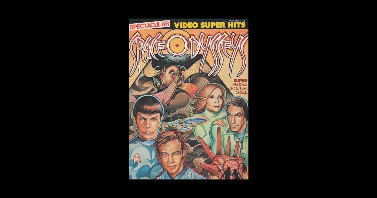 Trippy Sci-Fi Magazine Cover Artwork from 1977 - Science Fiction ...