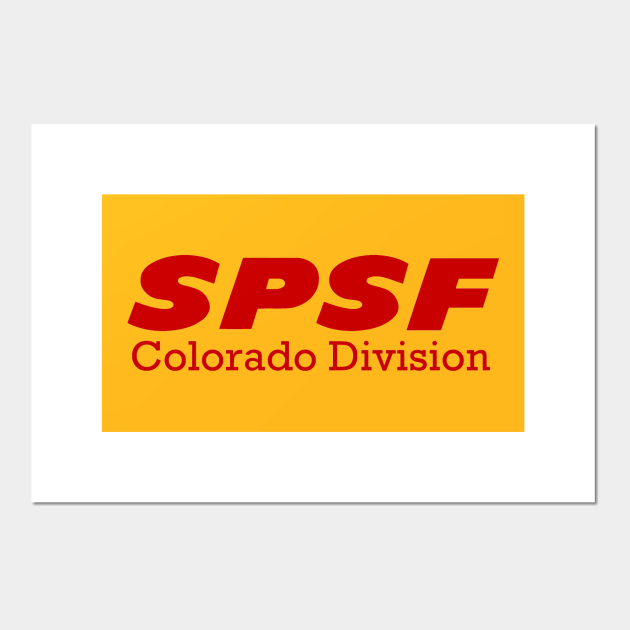 SPSF Colorado Division Red Logo - Spsf - Posters and Art Prints | TeePublic