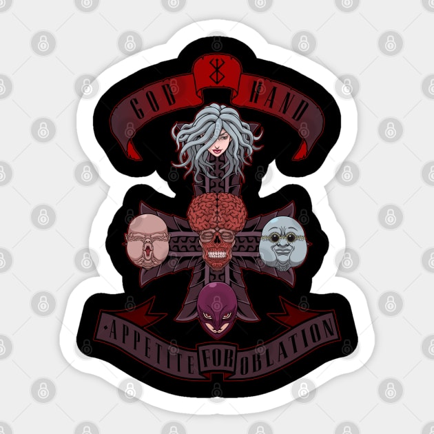 God Hand - Berserk - Sticker | TeePublic