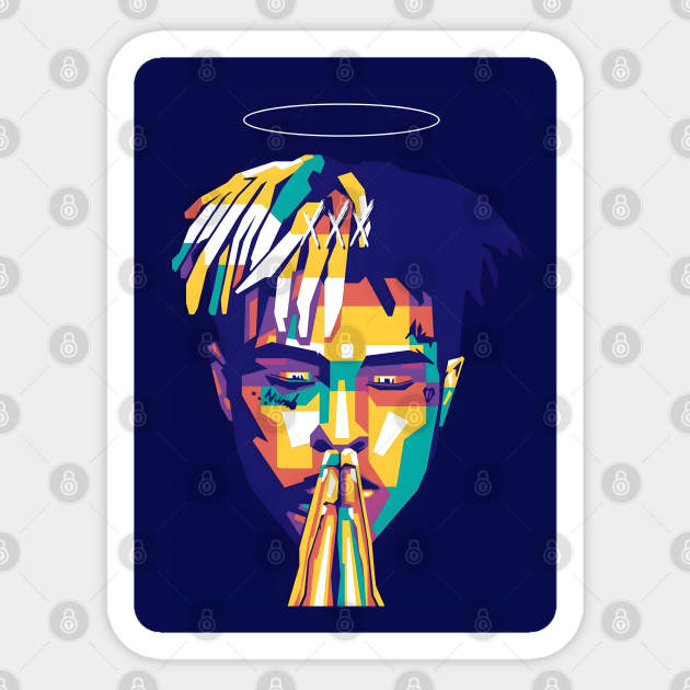 Rapper Legend Wpap Pop Art - Rapper - Sticker | TeePublic