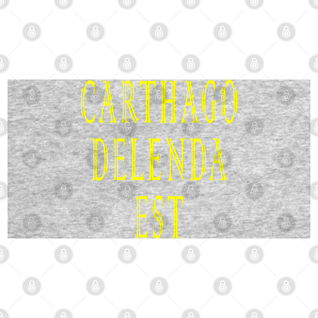 Carthago Delenda Est - Carthago Delenda Est - Baseball T-Shirt | TeePublic